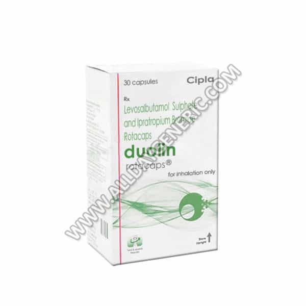 Duolin Rotacaps | Levosalbutamol + Ipratropium bromide Price at USA