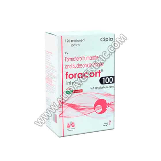 Foracort Inhaler 100 (Formoterol inhaler) - Side effects, Uses & Dosage