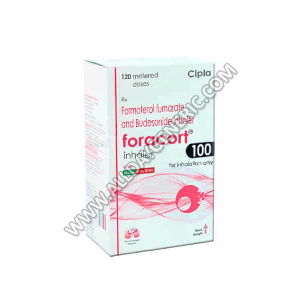 Foracort Inhaler 100 (Formoterol inhaler) - Side effects, Uses & Dosage