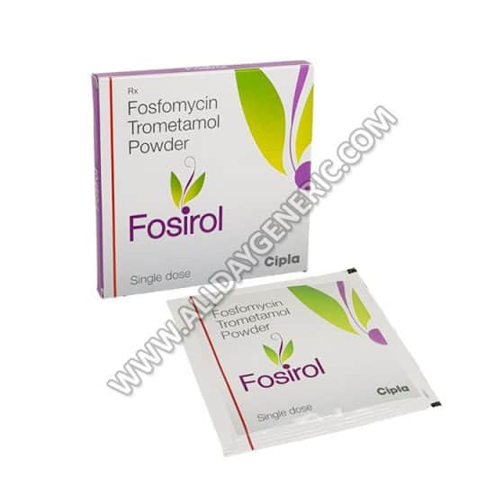 Fosirol 3gm Powder (Fosfomycin) - Uses, Side effects, Dosage & Reviews