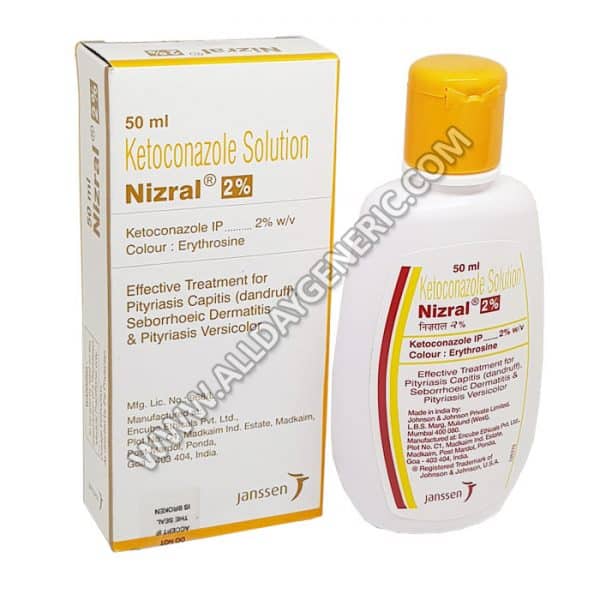 Nizral Solution | Ketoconazole Side Effects Shampoo, Dosage, Uses, Price
