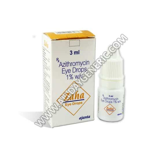 Azithromycin eye drop | Zaha eye drop, How does Azithromycin work