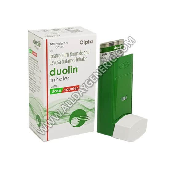 Duolin Inhaler | Levosalbutamol + Ipratropium bromide nasal spray reviews