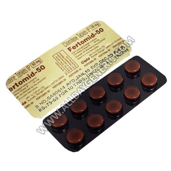 Fertomid 50 mg (Clomiphene - Infertility Tablets): Facts, uses & side ...