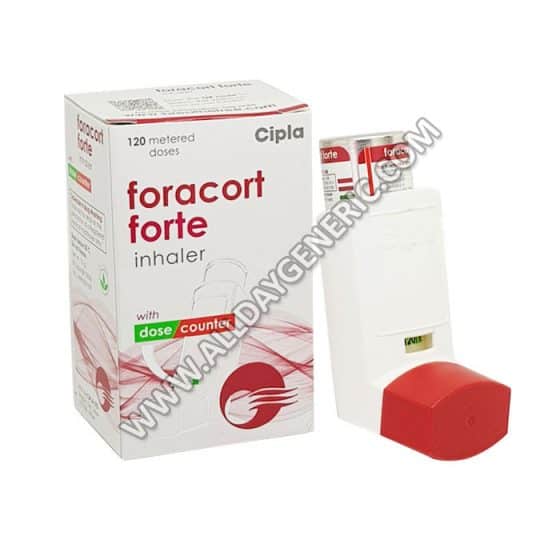Foracort Inhaler (Budesonide Formoterol inhaler) - Side effects & Dosage