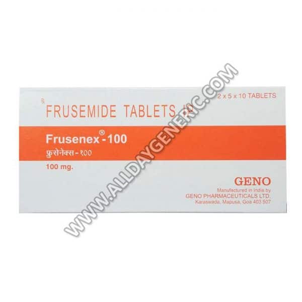 Frusenex 100 | Furosemide Tablets Side Effects, Uses, Dosage, Price USA