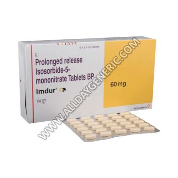 Imdur 60 mg | Isosorbide Mononitrate 60mg - Imdur Mechanism of Action