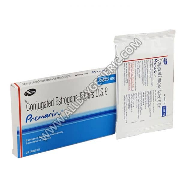 Premarin 0.625 mg Dosage & Side Effects at AllDayGeneric USA, UK