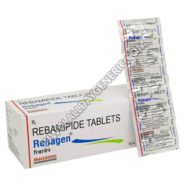 Rebagen 100 mg Tablet (Rebamipide) - uses, dosages, lowprice at us,uk