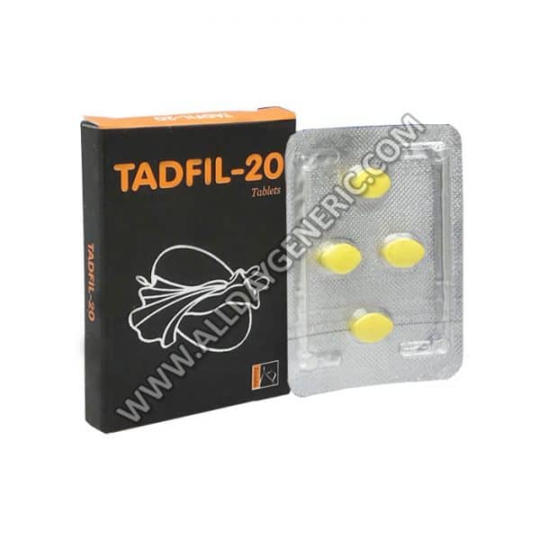 Tadfil 20 Tablets | Buy Tadalafil 20mg Online at USA,UK