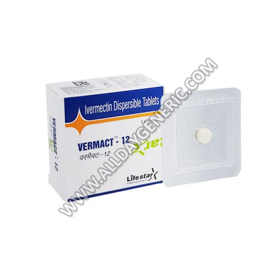 Ivermectin dose for Scabies (Vermact 12) - Treatment of Worm Infections