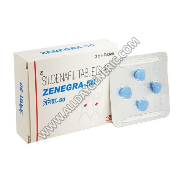 Zenegra 50 mg | Buy Sildenafil Citrate 50 mg | Price, Reviews & Side ...