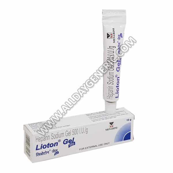 Lioton Gel | Heparin Side effects, Dosage, Price, Uses at AllDayGeneric